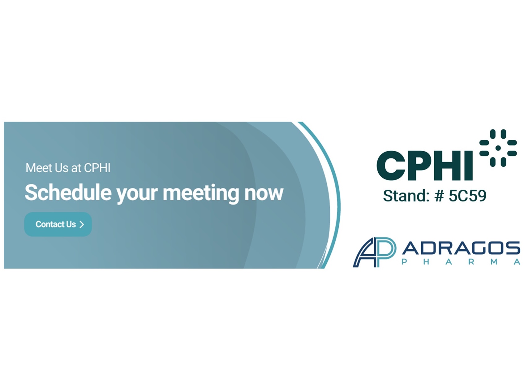 CPHI Barcelona 2023: Join Adragos Pharma [October 24-26]
