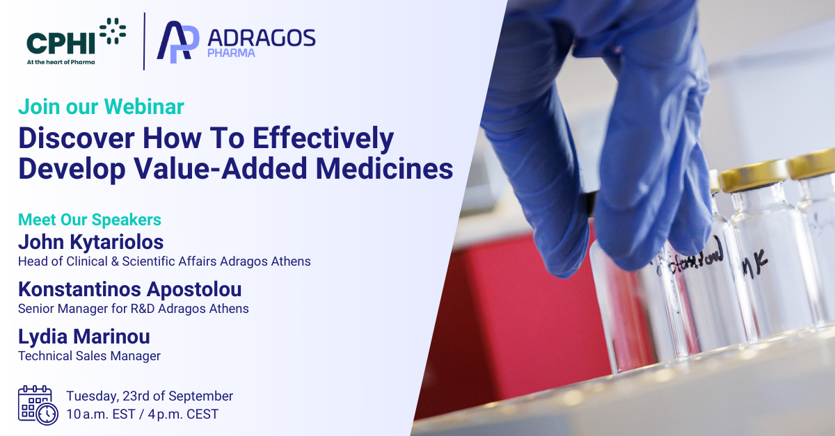 How to Effectively Develop Value-Added Medicines [Webinar]