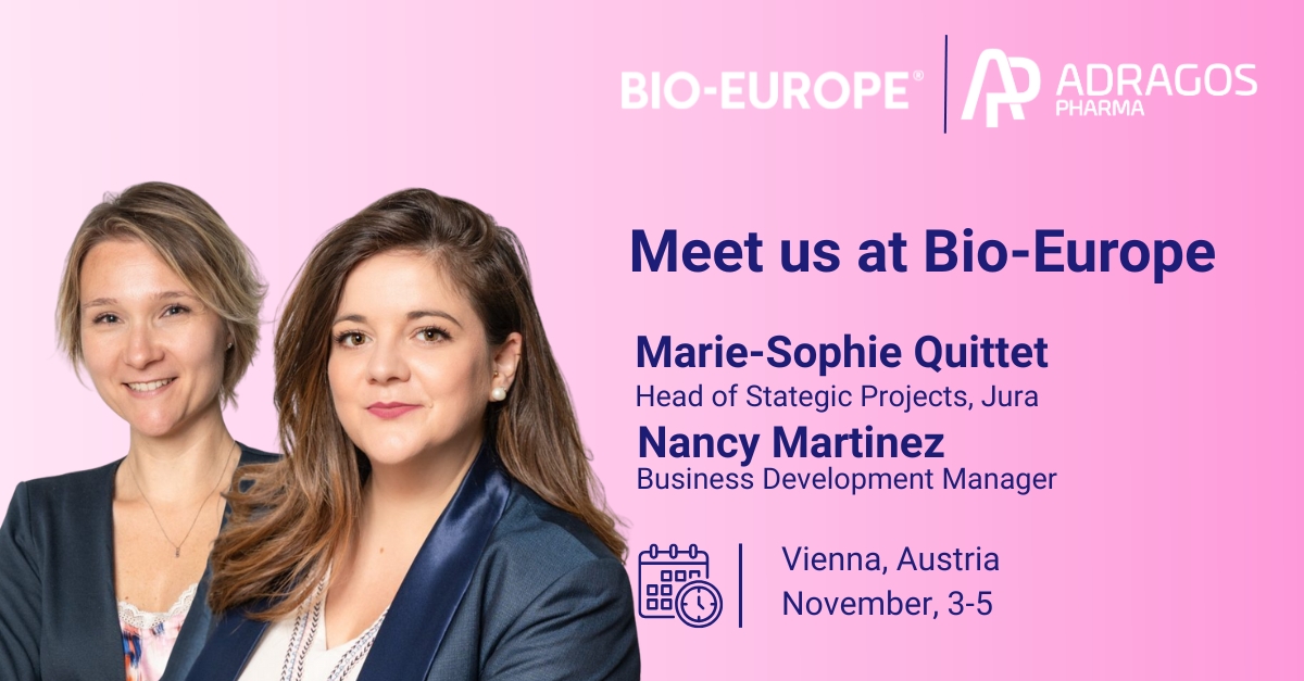 Adragos Pharma at Bio-Europe 2025 in Vienna